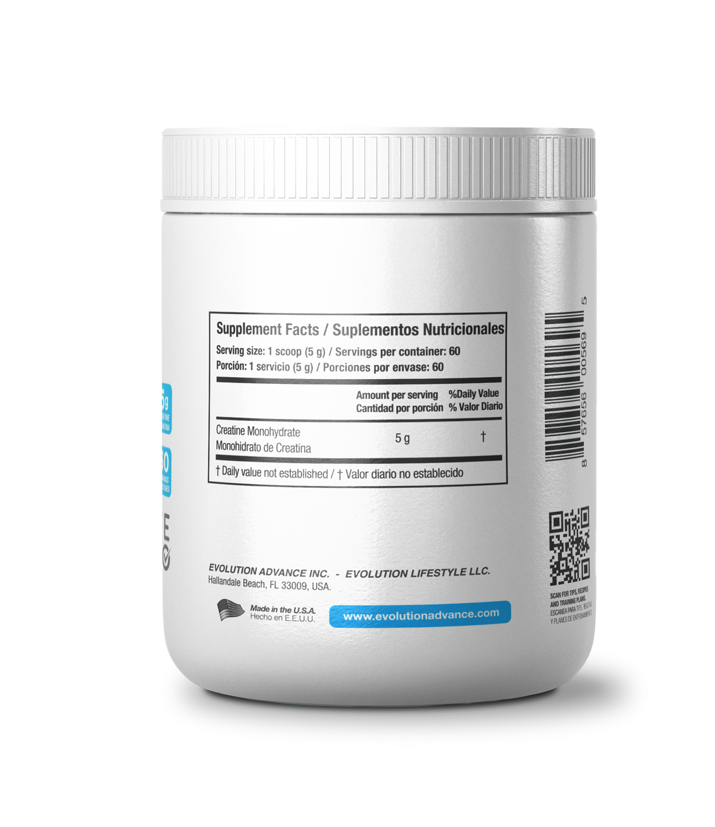 DELUXE CREATINE - MONOHIDRATO DE CREATINA PURO – Evolution Advance ...